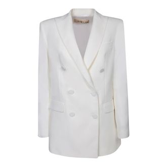 Blanca Vita Femme, Vestes, Blanc, Taille: 40 FR Veste Blanche pour Femmes Aw24