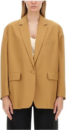 Max Mara Femme, Vestes, Beige, Taille: 32 FR Monica Blazer