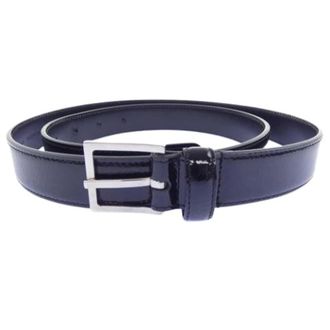 Saint Laurent Ceinture en tissu vintage doccasion - Homme - Pre-owned - Noir - Taille: ONE Size