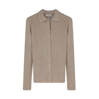 Max Mara Damen, Strickwaren, Beige, SGr&ouml;&szlig;e