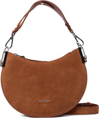 Coccinelle Handtasche Coccinelle QKG Coccinellesunup Suede E1 QKG 13 03 01 Braun