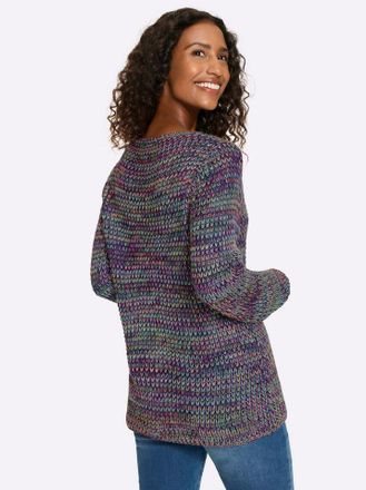 Heine Strickpullover Pullover Langarm Effektgarn
