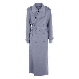 SIMKHAI Trench Manteaux - Femme - Manteaux - Gris - Taille: 36 FR