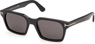 Tom Ford Lunettes de soleil Hayden-02 - Homme - Accessoires - Noir - Taille: 56 MM