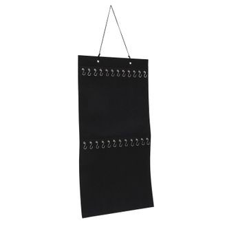 BESPORTBLE VANZACK Wandh&auml;ngender Aufbewahrungsbeutel aus Robustem Filz mit Haken Rechteckige Organizer Tasche f&uuml;r Schmuck Haarnadeln und Haargummis Praktische Au