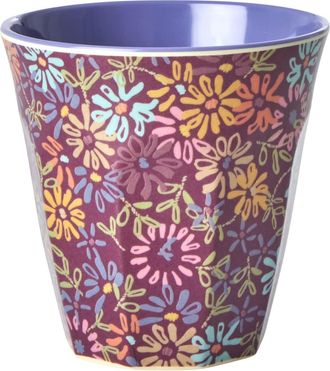 Rice Trinkbecher Melaminbecher aus 100% Melamin Wild Vintage Flower Blume medium
