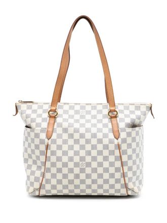 Louis Vuitton 2012 Damier Azur Totally MM tote bag - Wei&szlig;