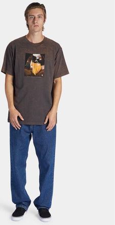 DC T-Shirt Heikkila Fs Nb Kttp ADYKT03218 Schwarz Regular Fit