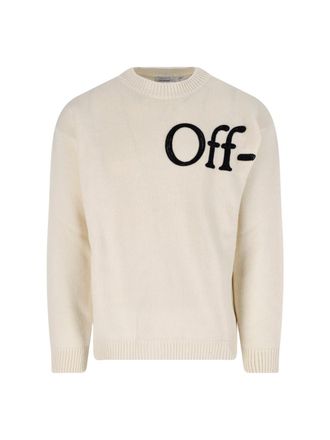 Off-white Sweater Logo Bookish
