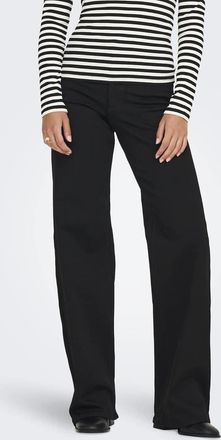 Only Jean ample - Noir