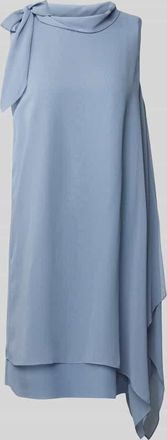 Vera Mont Knielanges Cocktailkleid mit Knotendetail