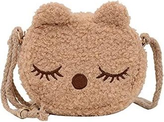 Generic Sac a Main Femme Sac Bandouli&egrave;re Femme Sacoche Femme Bandouli&egrave;re Travail Voyage &Eacute;cole Coeur PU, Sac &Eacute;paule L&eacute;ger Avec Poches, Tendance Romantique Prin