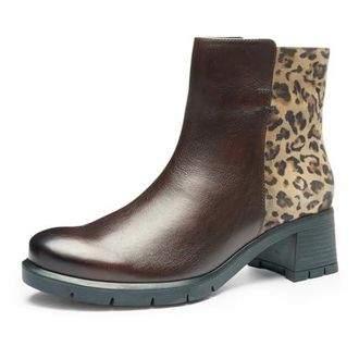 Ara Femme Prag Bottine, Cacao Taupe, 38 EU Large