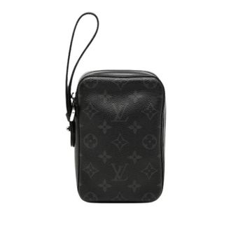 Louis Vuitton Pre-owned Monogram Eclipse Canvas Clutch - - Pre-owned - Damen - Schwarzk - ONE SIZE