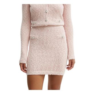 Guess Dorothy Sweater Skirt - Femme - Jupes - Rose - Taille: 44 FR