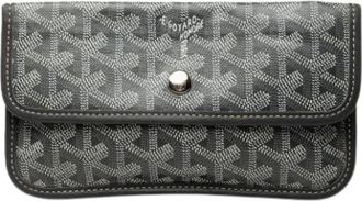 Goyard Pochette en toile Pre-owned - Femme - Pre-owned - Gris - Taille: ONE Size