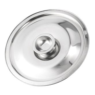 Cabilock Edelstahl Topfdeckel Ersatz 12cm Universaldeckel F&uuml;r Pfannen Und &Ouml;lt&ouml;pfe Kochtopfdeckel Mit Staubdichter Abdeckung F&uuml;r Vielseitiges Kochgeschirr