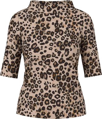Marc Cain T-Shirt mit Animal-Print