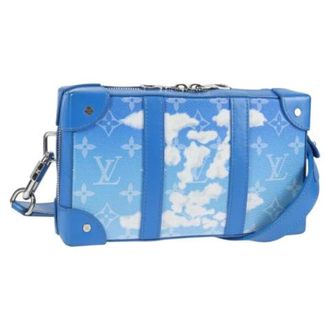 Louis Vuitton Pre-owned Soft Trunk Wallet Schultertasche - - Pre-owned - Damen - Blau - ONE SIZE