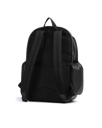 HUGO BOSS Leather-Effect Recycled Polyester Backpack - Black