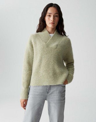 OPUS Strickpullover PONELOPE Regular Fit im Alpaka Wolle Mix lockere Passform, weicher Griff