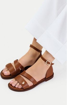 U.S.Polo Association Sandalen EO-CASSIE003W/6Y1 Braun