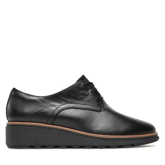 Clarks Oxford Schuhe Clarks Sharon Rae 261754164 Schwarz
