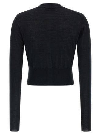 Vivienne Westwood Womens Black Wool Cardigan Clothing
