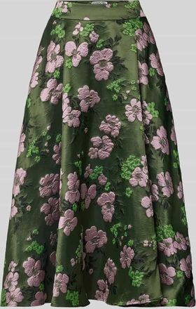 Essentiel Ausgestellter Midi-Rock aus reiner Viskose Modell KATHYANNE