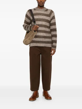 Emporio Armani Striped Sweater - Black