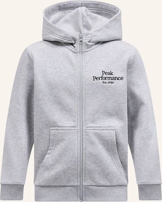 Peak Performance Kapuzensweatshirt grau