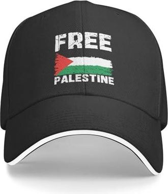Generic Baseball Casquette Priez pour La Palestine. Je Soutiens La Palestine. Vintage Casquettes De Golf Classique Anti-Soleil Cap pour Homme P&ecirc;che Hip Hop