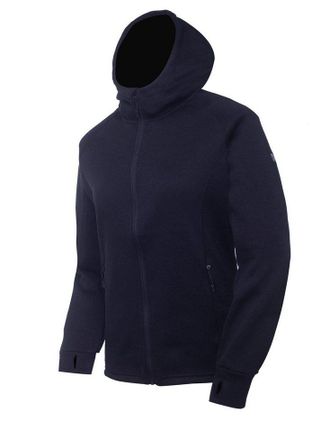 Skratta Kapuzenfleecejacke Strickjacke Damen Liska