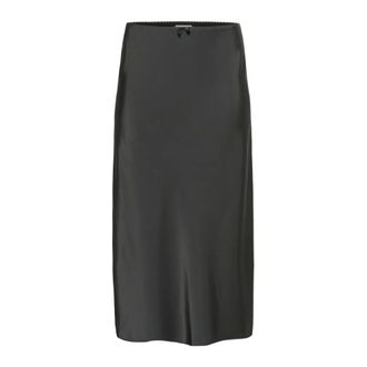 Kaffe Curve Femme, Jupes, Noir, Taille: 44 FR KChilla Skirt