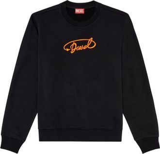 Diesel Homme, Sweatshirts et sweats à capuche, Noir, Taille: 2XL Collection de SweaT-shirts et SweaT-shirts à capuche Élégants