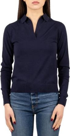 Max Mara Femme, Pulls, Bleu, Taille: 38 FR Maglia M/C