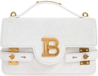 Balmain Femme, Sacs, Blanc, Taille: ONE Size B-Buzz 24 Handbag