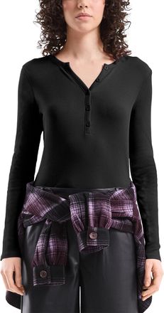 QS by s.Oliver Geripptes Longsleeve