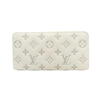 Louis Vuitton Portefeuille Long Pre-owned (bi-pli) - Femme - Pre-owned - Beige - Taille: ONE Size