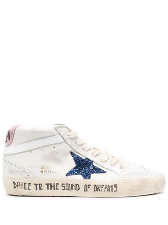 Golden Goose Low-Top Sneaker - Mid-Top Sneakers With Distressed Sole - Gr. 35 (EU) - in Beige - f&uuml;r Damen
