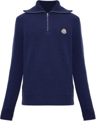 Moncler Herren, Strickwaren, Blau, SGr&ouml;&szlig;e