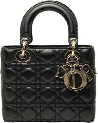 Dior Pre-owned Lady Dior - Femme - Pre-owned - Noir - Taille: ONE Size