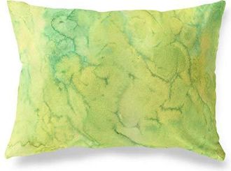 Bonamaison Le Jardin du Lin Kissen Zierkissenbezug Aquarell Thema Kissenbezug, Weich Bequem, Für Zuhause Autos Büro Sofa Wohnzimmer Couch Schlafzimmer Dekor, 35x