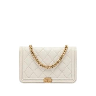 Chanel Pre-owned Wallet on Chain - - Pre-owned - Damen - Wei&szlig; - ONE SIZE