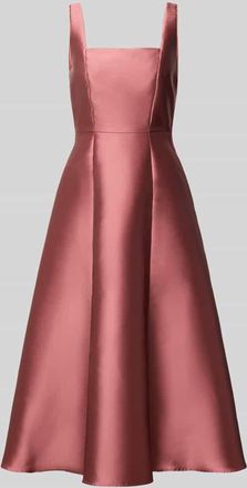 Swing Cocktailkleid mit Karree-Ausschnitt