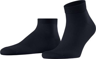 Burlington Herren Sneakersocken Palace Street M Sn Baumwolle kurz einfarbig 1 Paar, Blau Marine 6120, 40-46