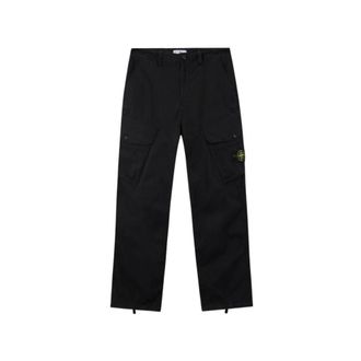 Stone Island Loose-Cut Cargo Hose - - Trousers - Herren - Schwarzk - W34