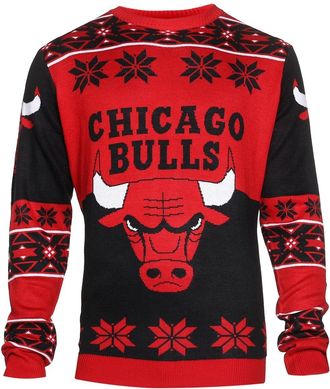 Foco NBA Big Logo Ugly Crew Neck Sweater