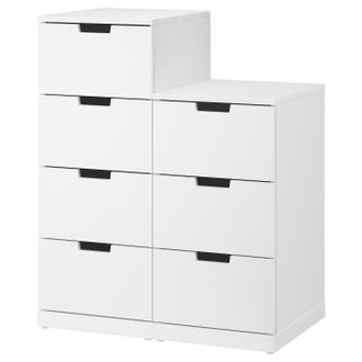 IKEA NORDLI Kommode mit 7 Schubladen