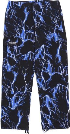 Phobia Archive Homme, Pantalons, Multicolore, Taille: M Lightning Cargo Pants